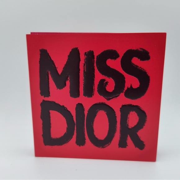 Dior | Other | Dior Miss Dior Red And Black Sticky Notes | Poshmark